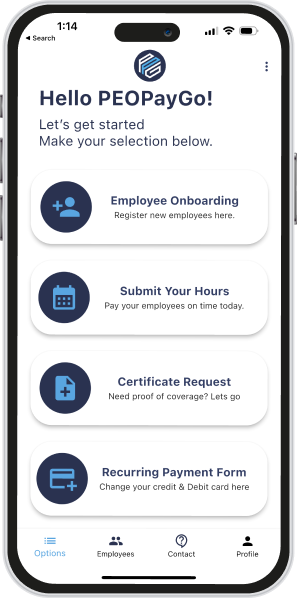 Download Mobile Payroll App - PEOPayGo on the Go